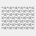 Scorpio Black Scorpion Star Sign Custom Birthday Wrapping Paper Sheets ...