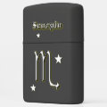 Scorpio symbol zippo lighter | Zazzle