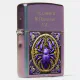 Scorpio Zodiac Purple Metal Art Zippo Lighter | Zazzle