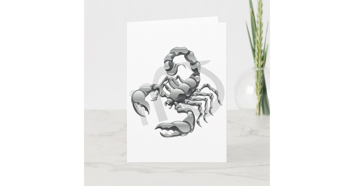 Scorpion Greeting Cards | Zazzle