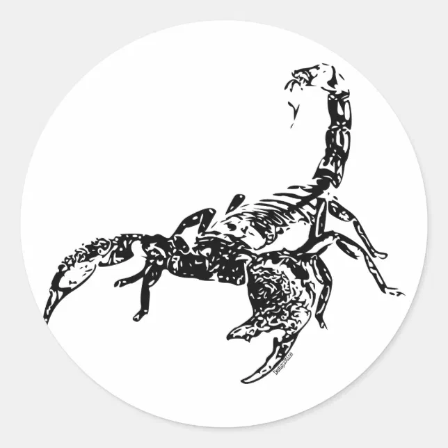 Scorpion - Sticker | Zazzle