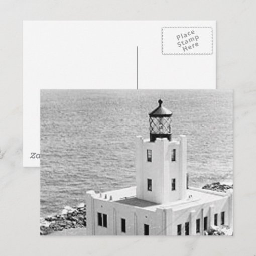 Scotch Cap Lighthouse Postcard | Zazzle
