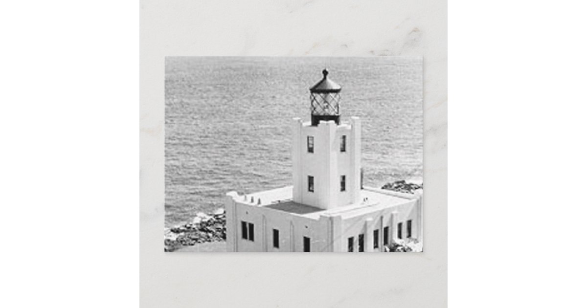 Scotch Cap Lighthouse Postcard | Zazzle