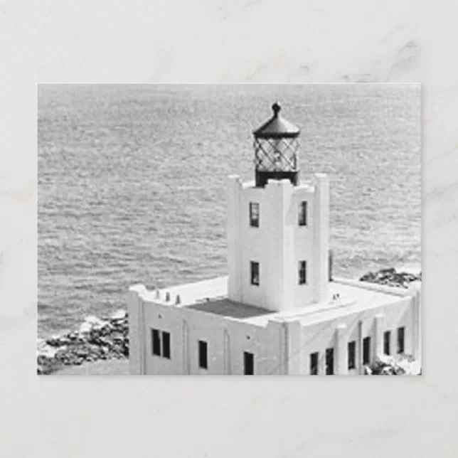 Scotch Cap Lighthouse Postcard | Zazzle