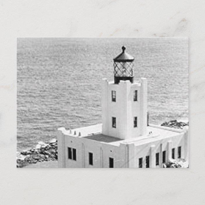 Scotch Cap Lighthouse Postcard | Zazzle.com