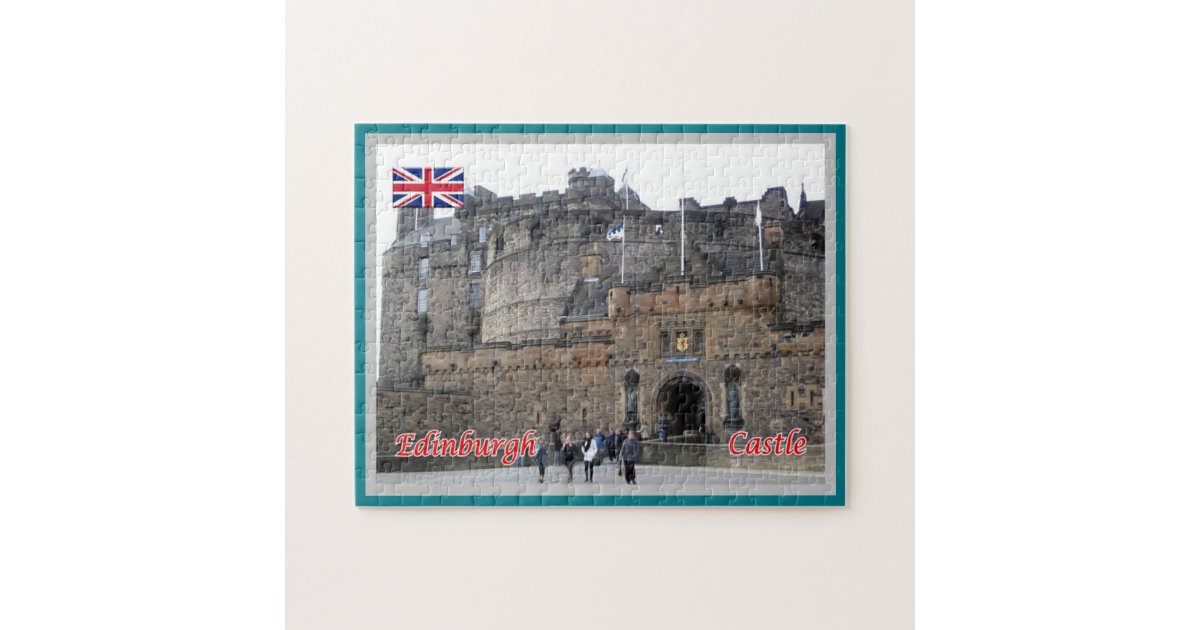 Scotland - Edinburgh - Castle - Jigsaw Puzzle | Zazzle