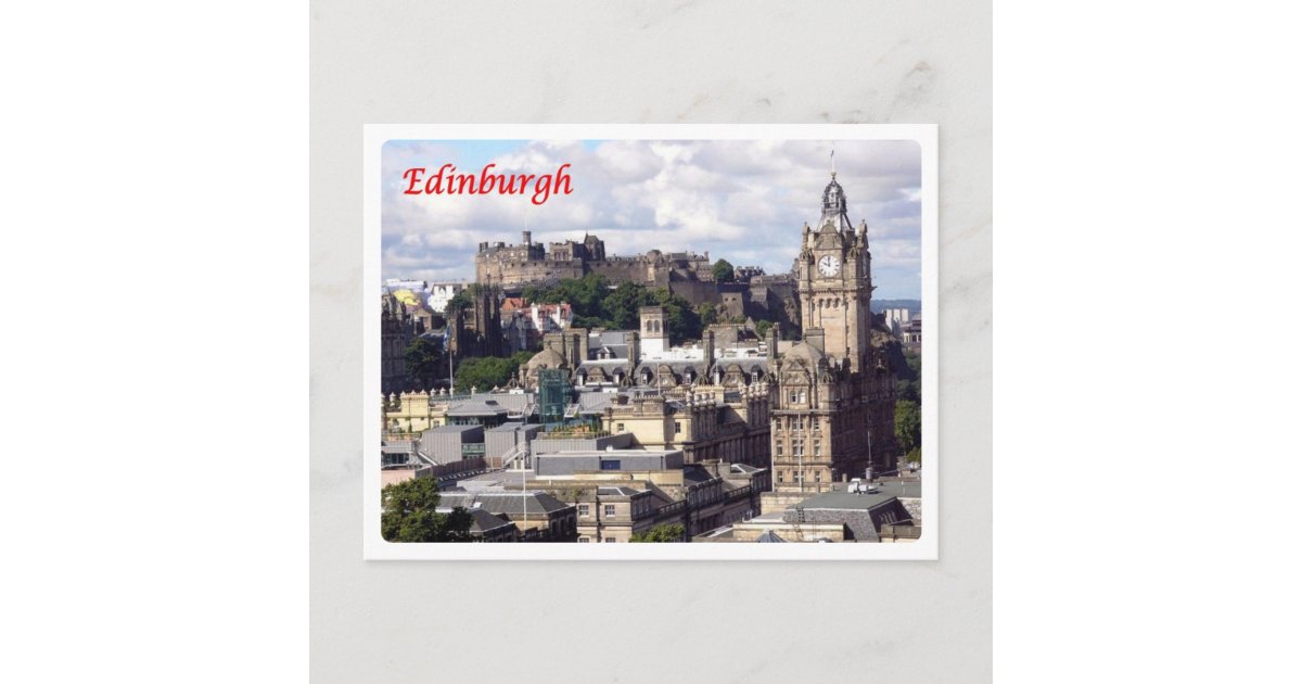 Scotland - Edinburgh - Postcard | Zazzle