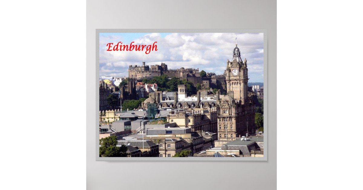 Scotland - Edinburgh - Poster | Zazzle