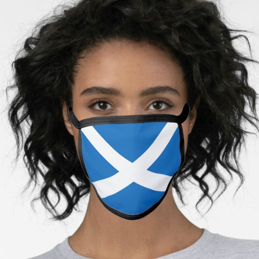 Scotland flag face mask | Zazzle