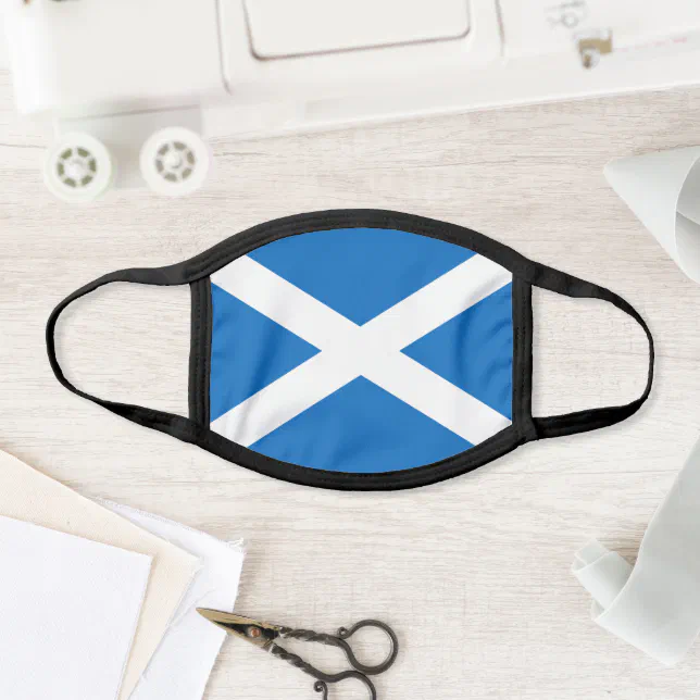 Scotland flag face mask | Zazzle