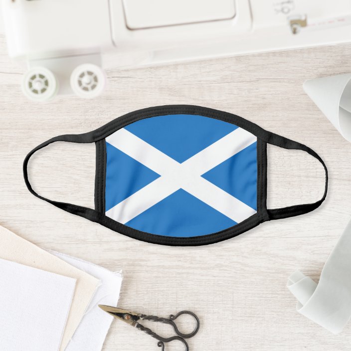 Scotland flag face mask | Zazzle.com