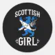 Scotland Flag Scotland Scottish Classic Round Sticker | Zazzle