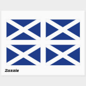 Scotland Flag - Scottish Saltire Stickers | Zazzle