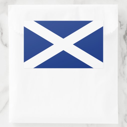 Scotland Flag - Scottish Saltire Stickers | Zazzle