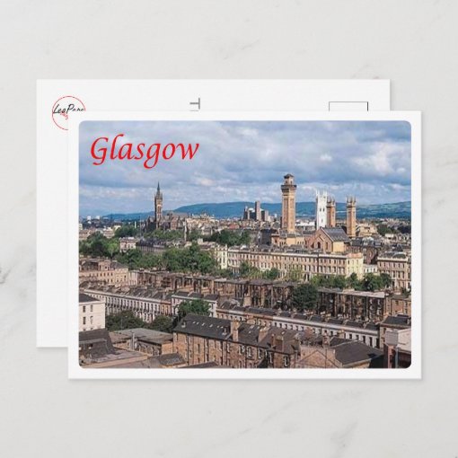 Scotland - Glasgow - Postcard | Zazzle