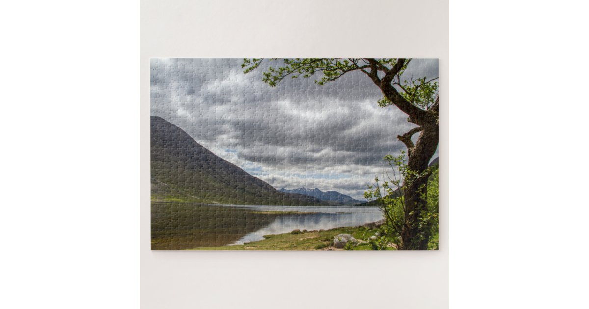 Scotland Jigsaw Puzzle – Loch Etive, Glencoe | Zazzle