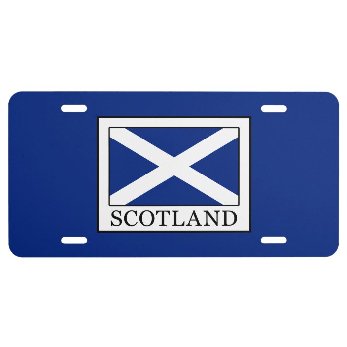 Scotland License Plate | Zazzle.com