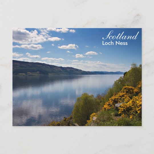 Scotland - Loch Ness postcard | Zazzle.com