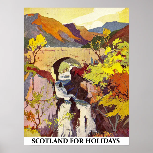 Scotland Poster | Zazzle