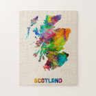 MAP: SCOTLAND JIGSAW PUZZLE | Zazzle.com