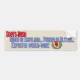 Scots Irish: Mined in Scotland... Forged in Ulster Bumper Sticker | Zazzle