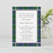 Scott Tartan Plaid Wedding Invitation | Zazzle