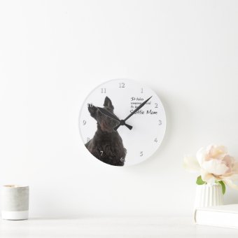 Scottie Clock | Zazzle