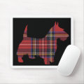 Scottie Dog Tartan Mouse Pad | Zazzle