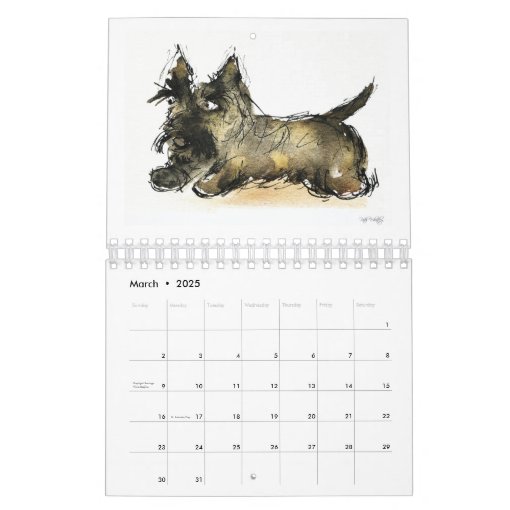 Scottie Dogs 2020 Calendar | Zazzle