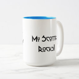 Scotties Rock Guitar Rocker Mug | Zazzle