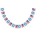 Scottish American Flags, Party Scotland / USA Bunting Flags | Zazzle