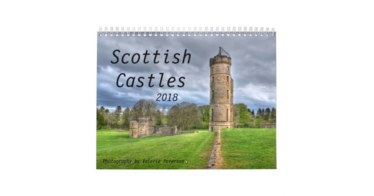 Scottish Castles 2018 Calendar | Zazzle