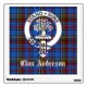 Scottish Clan Anderson Crest & Tartan Wall Sticker | Zazzle