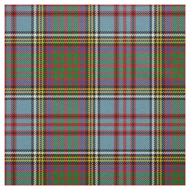 Clan Anderson Tartan Fabric | Zazzle