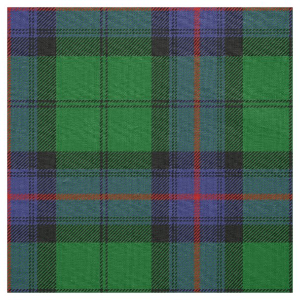 Clan Armstrong Tartan Fabric | Zazzle