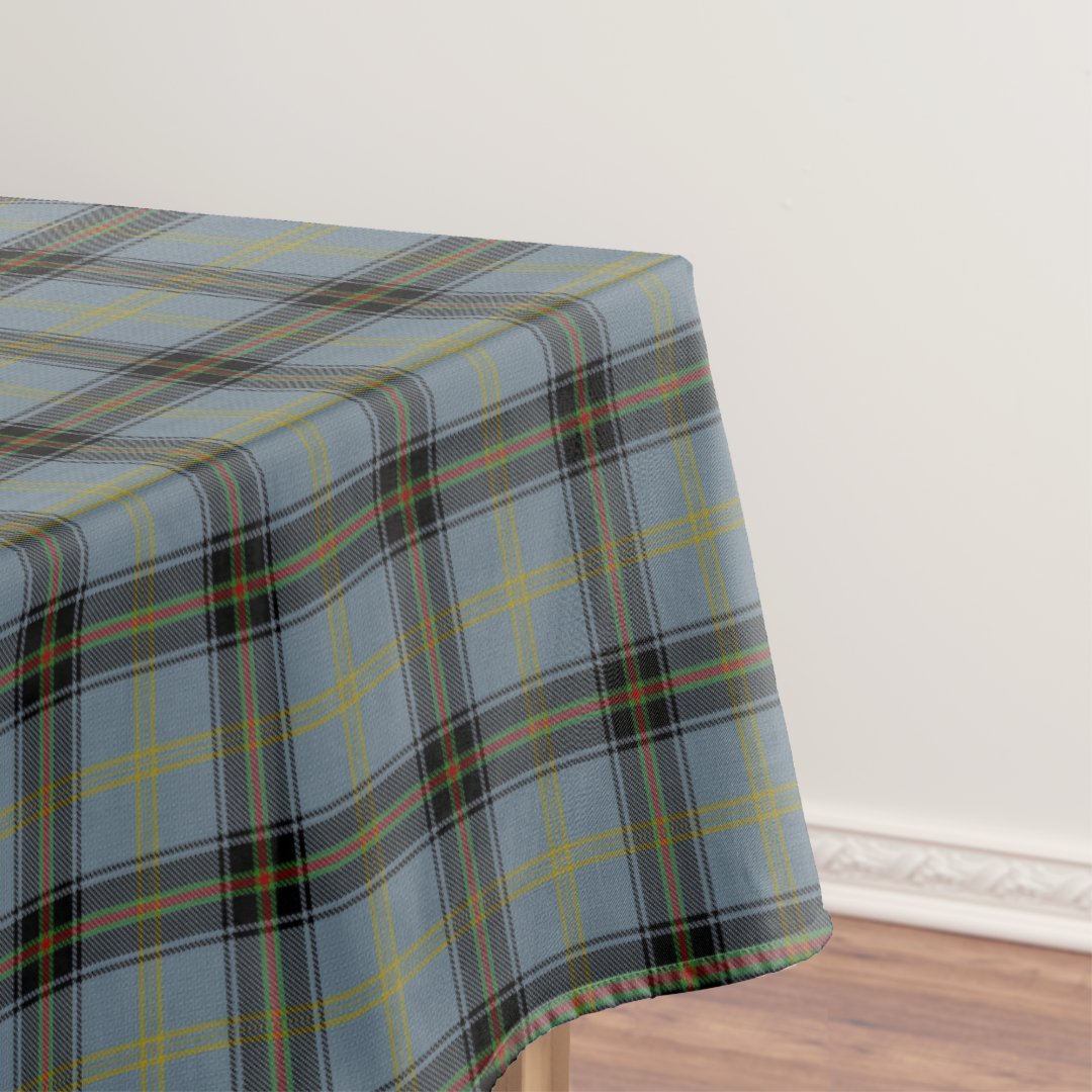 Scottish Clan Bell Tartan Tablecloth | Zazzle