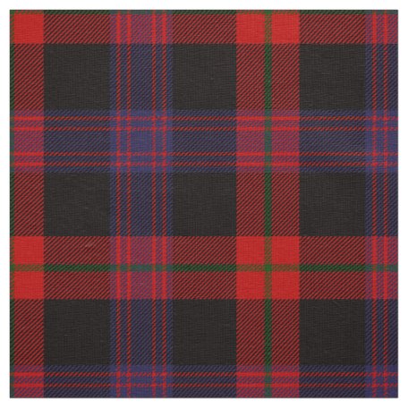 Clan Brown Tartan Fabric | Zazzle