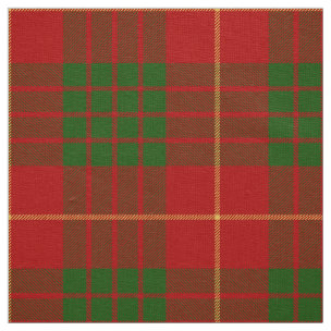 Clan Cameron Tartan Fabric | Zazzle