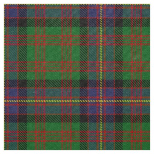 Scottish Clan Cochrane Tartan Plaid Fabric | Zazzle