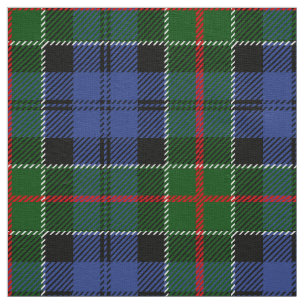 Clan Colquhoun and Calhoun Tartan Fabric | Zazzle