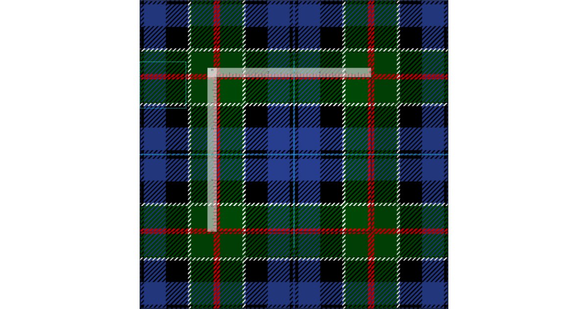 Scottish Clan Colquhoun Tartan Plaid Fabric | Zazzle