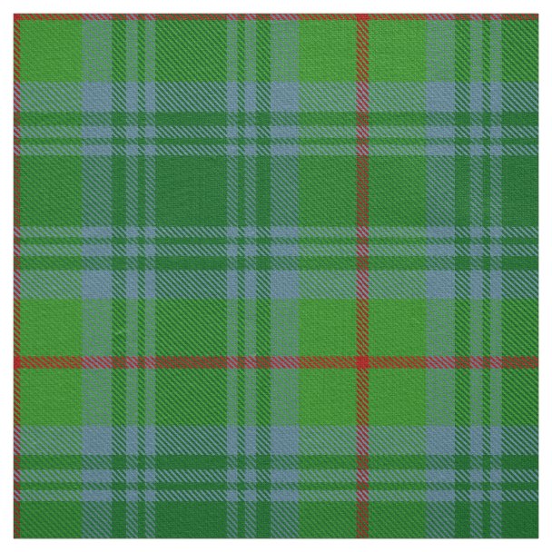 Cranston Clan Tartan Fabric | Zazzle
