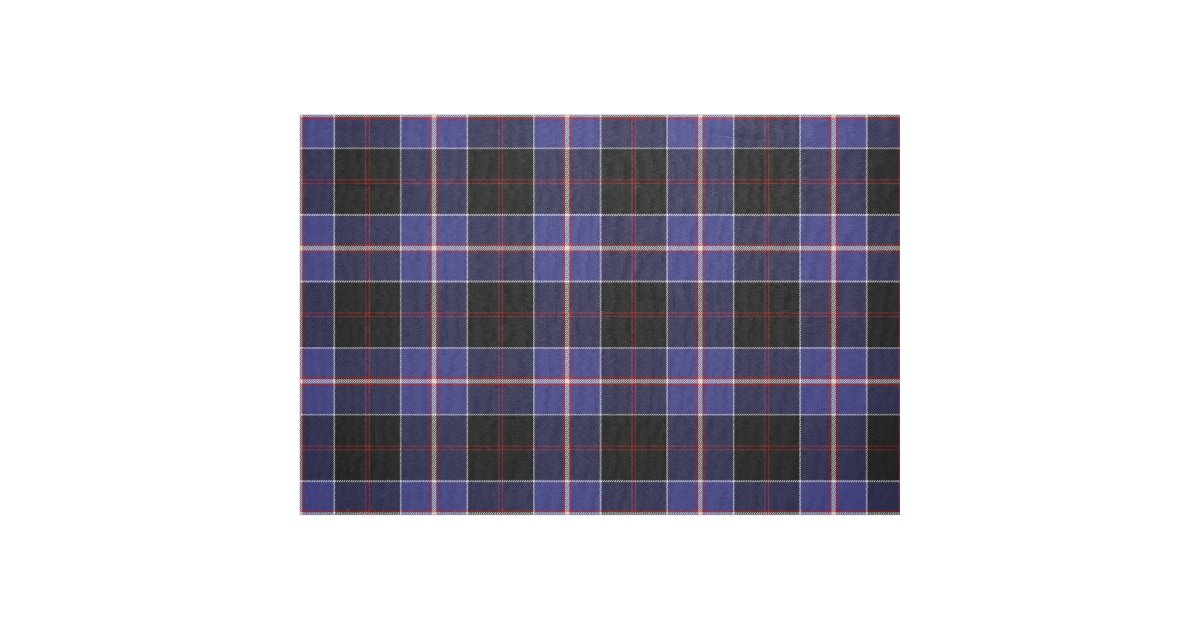 Scottish Clan Dunlap Tartan Plaid Fabric | Zazzle