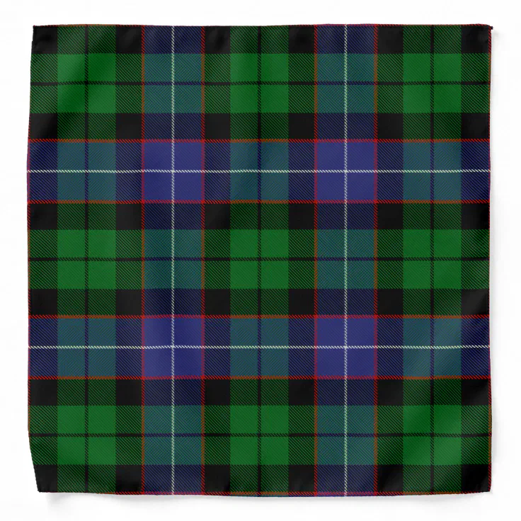 Scottish Clan Galbraith Tartan Plaid Bandana | Zazzle
