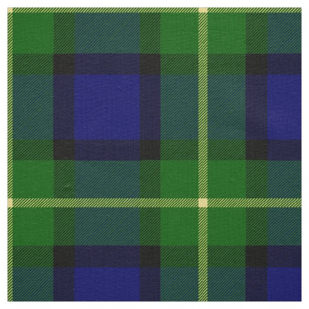 Clan Gordon Tartan Fabric | Zazzle