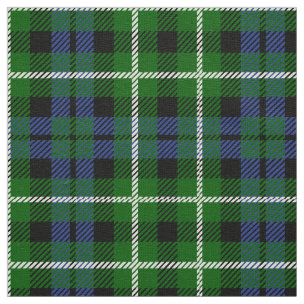 Clan Graham Tartan Fabric | Zazzle