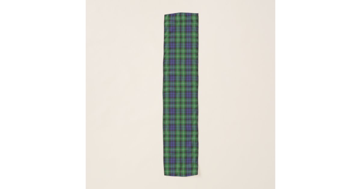 Scottish Clan Graham Tartan Plaid Scarf | Zazzle