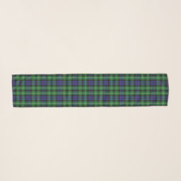 Scottish Clan Graham Tartan Plaid Scarf | Zazzle