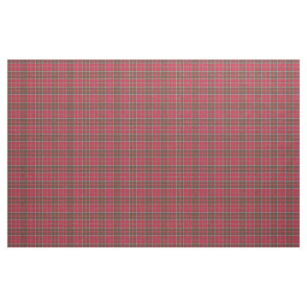 Clan Grant Tartan Fabric | Zazzle