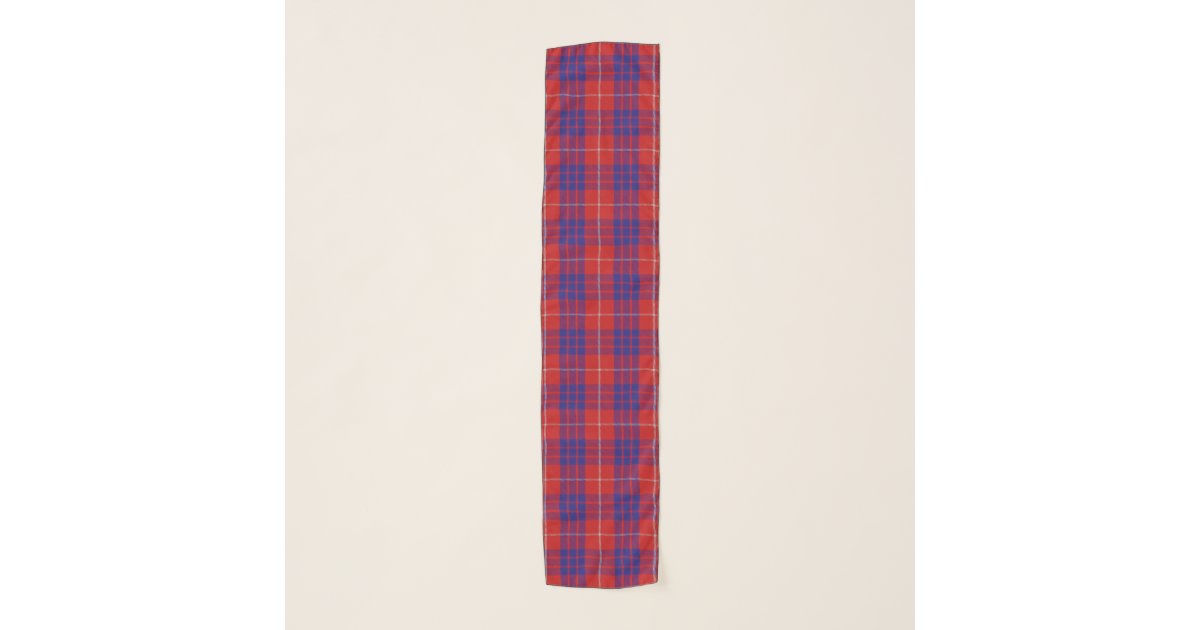 Scottish Clan Hamilton Tartan Plaid Scarf | Zazzle